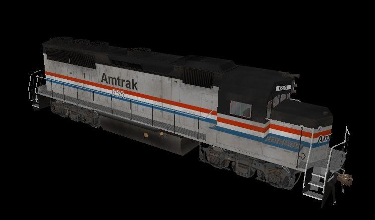 Amtrak GP40. - TrainSim.Com