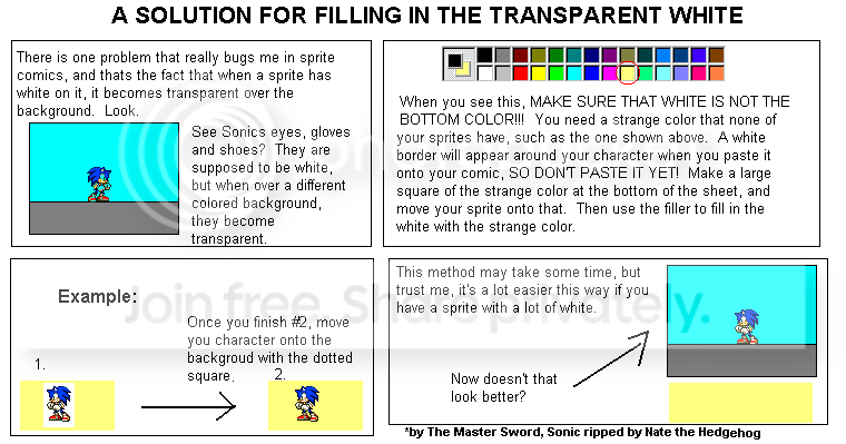 Sprite Comic Tutorials - Creative Corner - Zelda Universe Forums