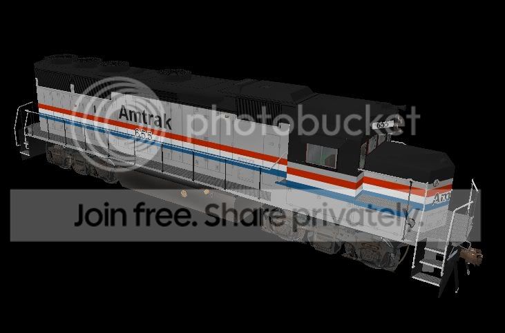 Amtrak GP40. - TrainSim.Com