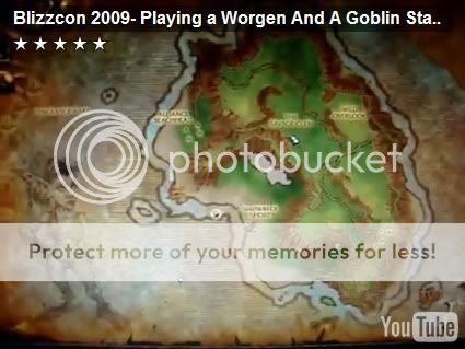 Shot of the In-Game Map of Worgen and Goblin Starting Area - Page 2